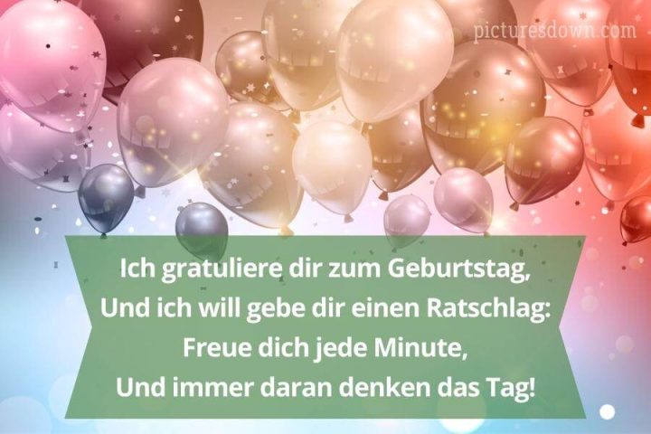 Geburtstag Bilder Luftballons Kostenlos Herunterladen